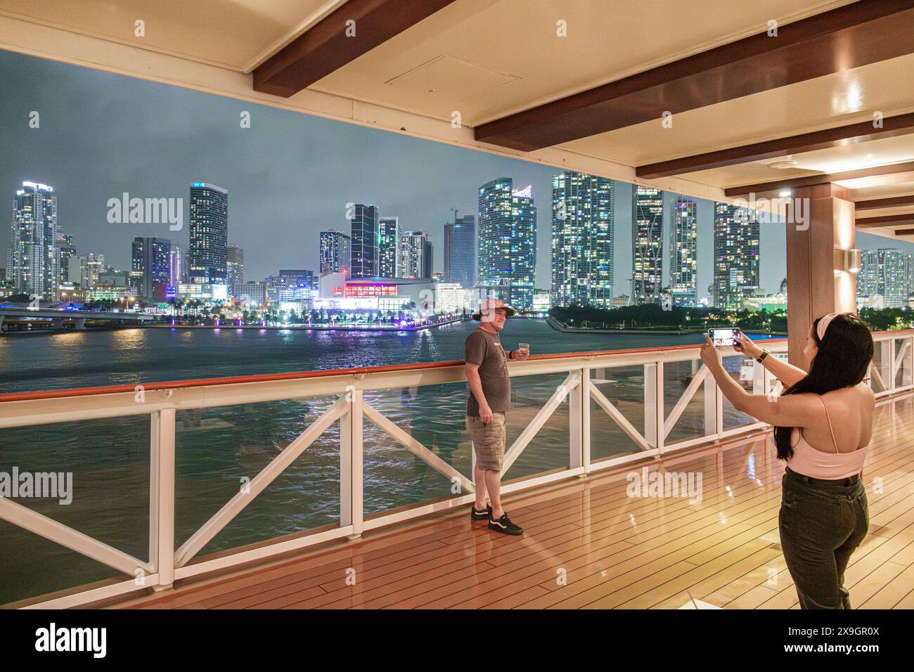 Miami Florida,PortMiami Port of Miami,onboard inside interior,Norwegian ...