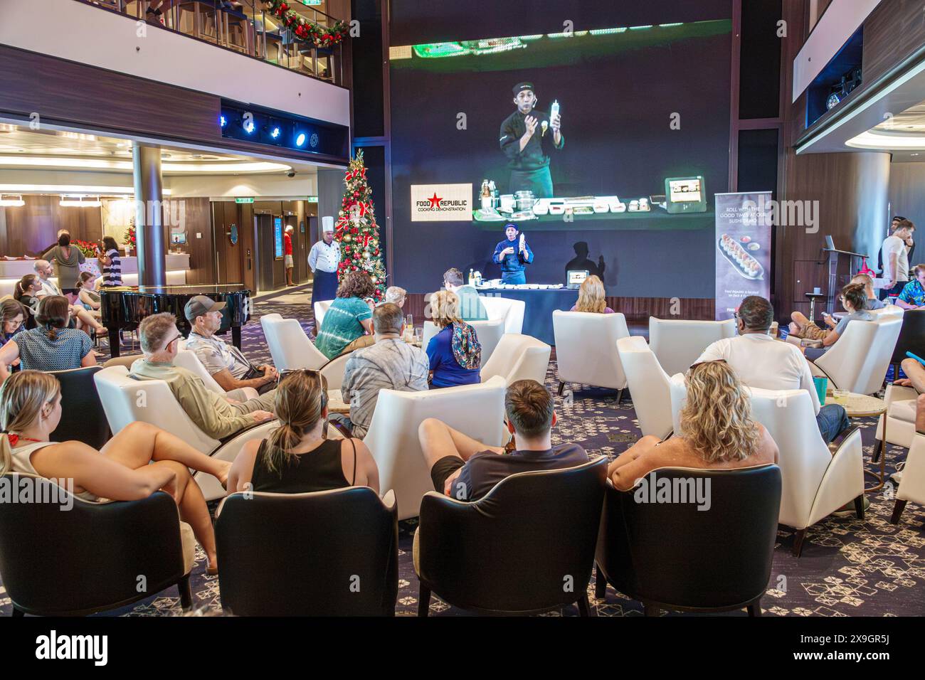 Miami Florida,PortMiami Port of Miami,onboard inside interior,Norwegian ...