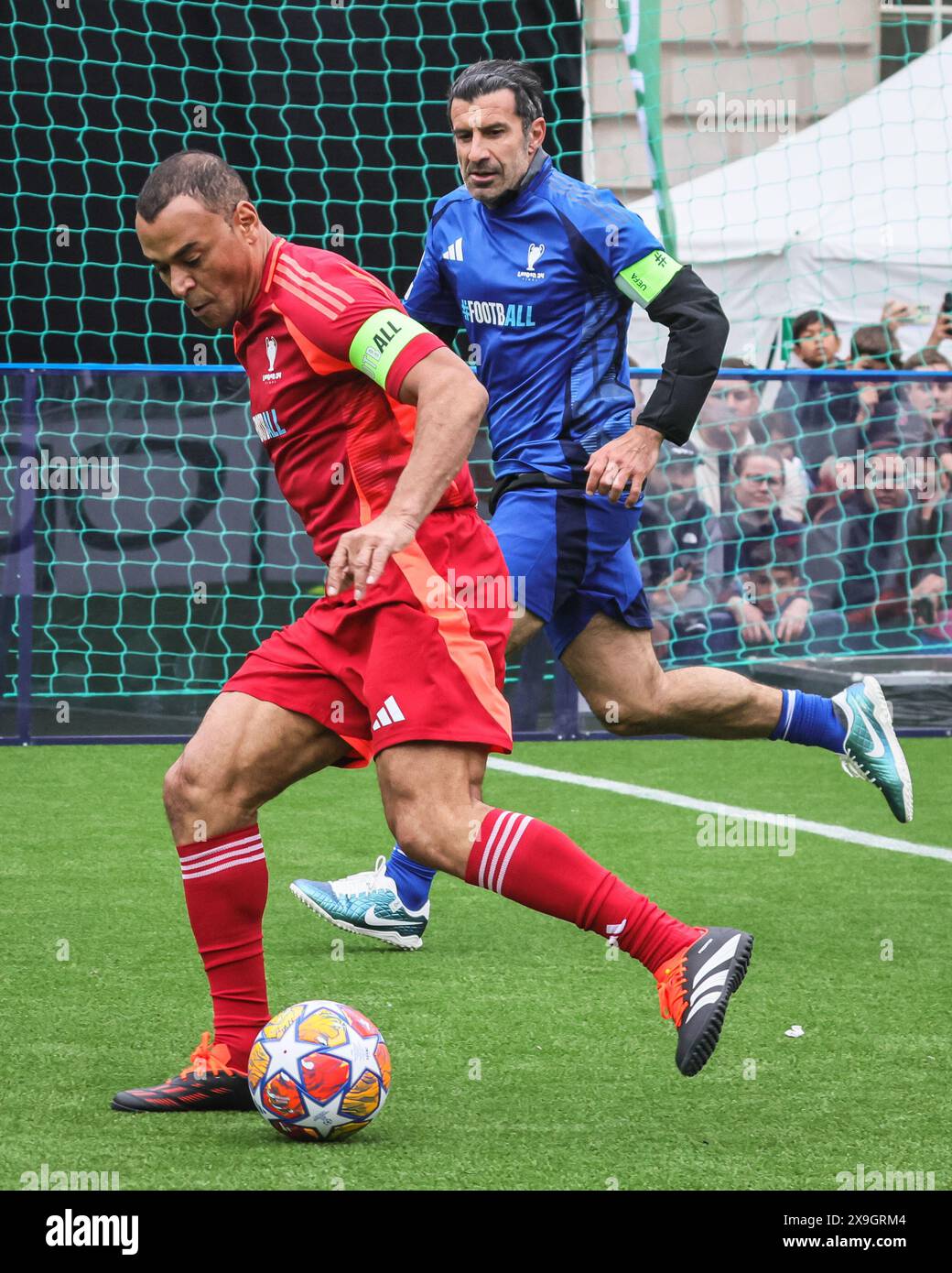 London, UK. 30th May, 2024. Brazilian former player Marcos Evangelista ...