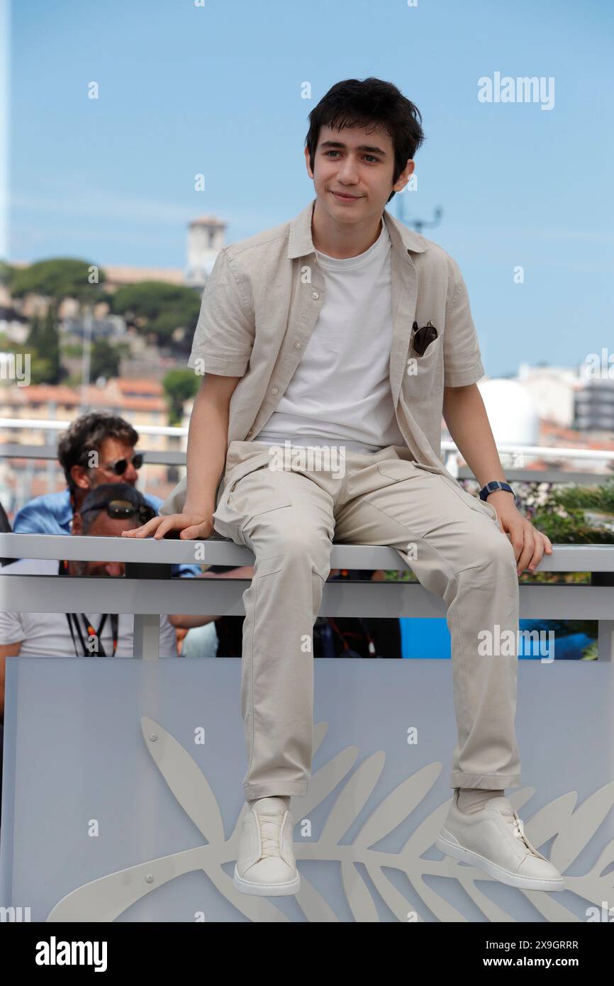 CANNES, FRANCE - MAY 22: Milo Machado-Graner attends the 'Spectateurs ...