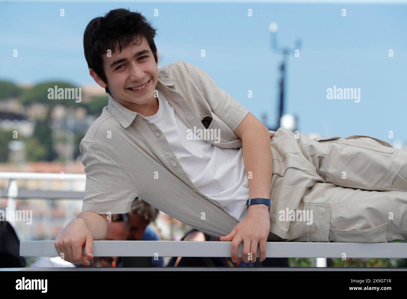 CANNES, FRANCE - MAY 22: Milo Machado-Graner attends the 'Spectateurs ...