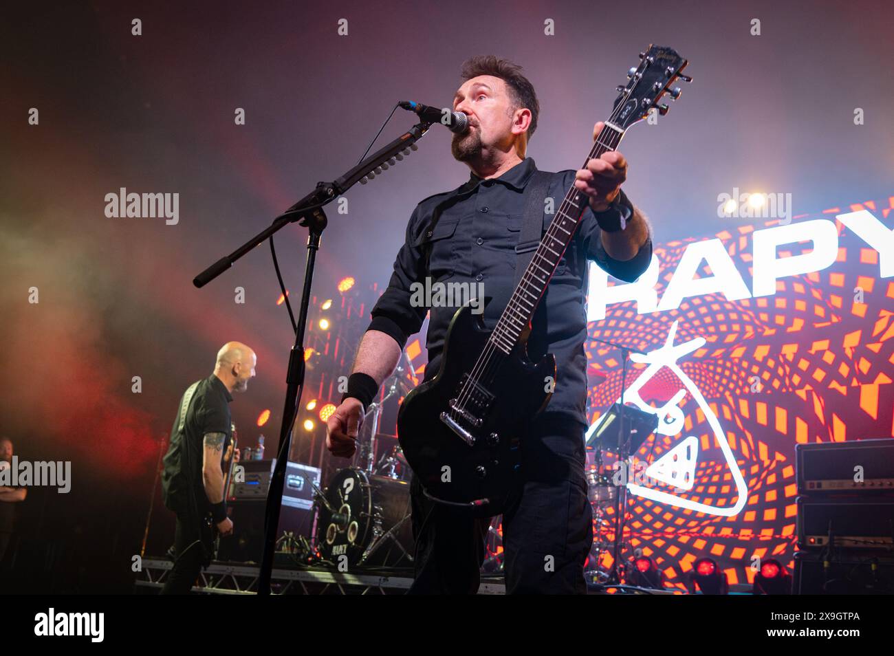 Therapy? on the Meadow Stage at Bearded Theory 2024 Stock Photo - Alamy