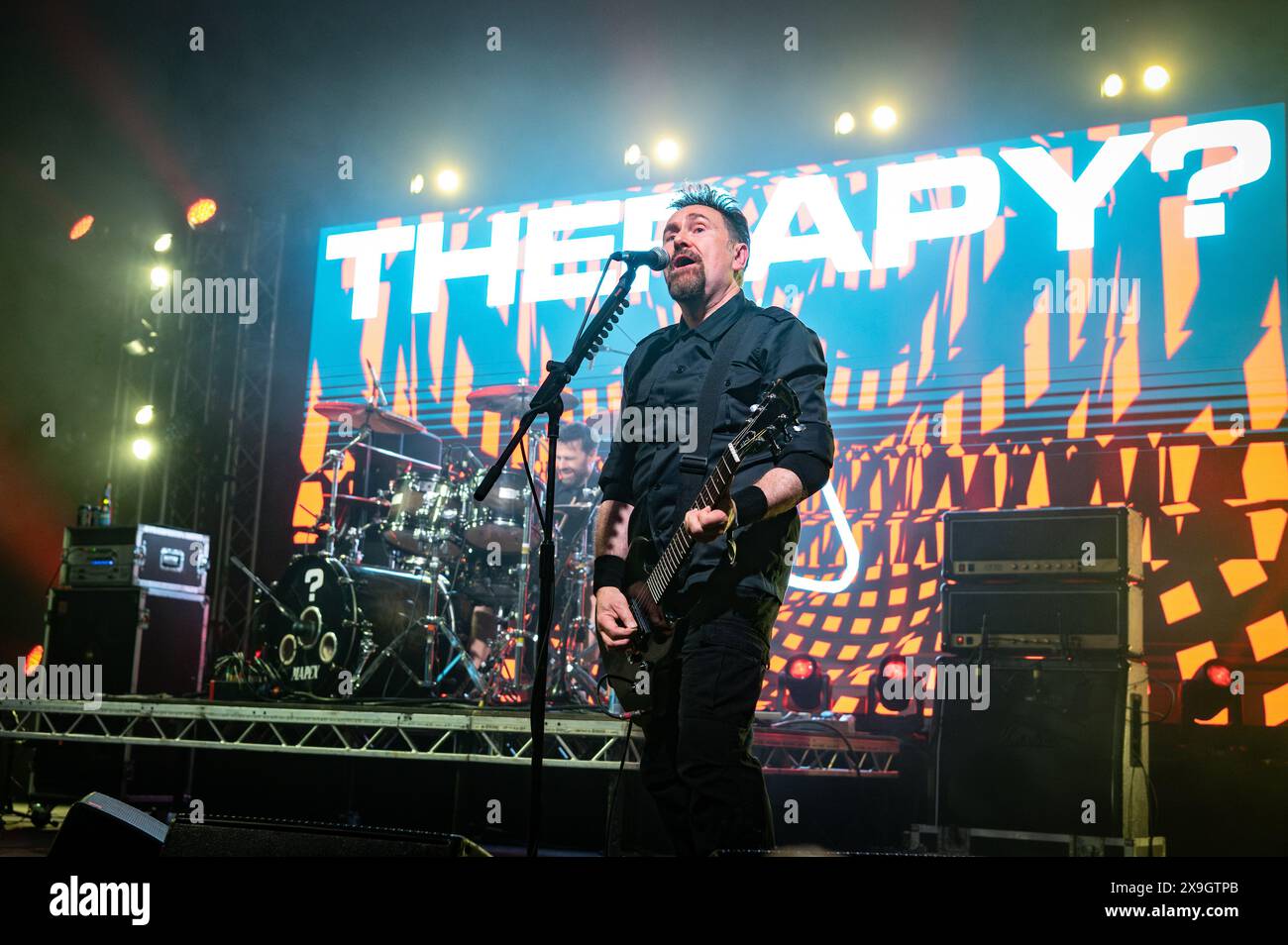 Therapy? on the Meadow Stage at Bearded Theory 2024 Stock Photo - Alamy