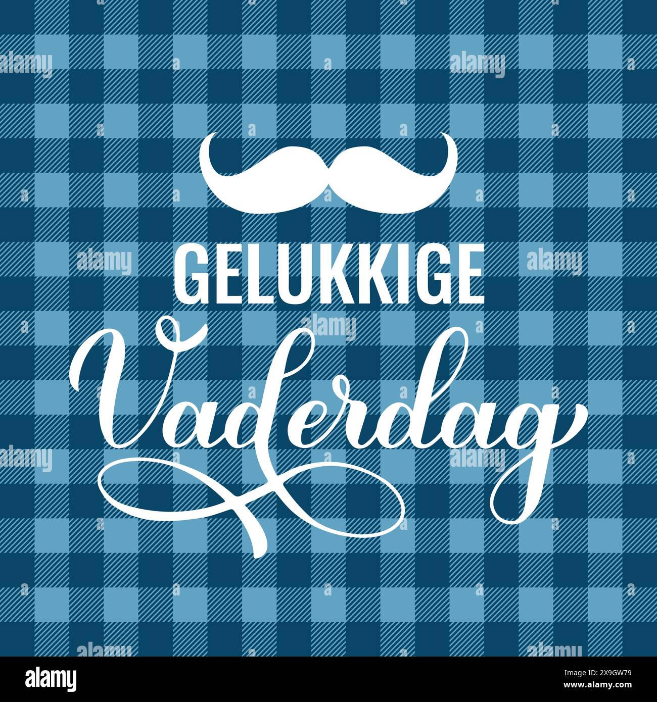 Happy Fathers Day in Dutch language. Vaderdag calligraphy hand ...