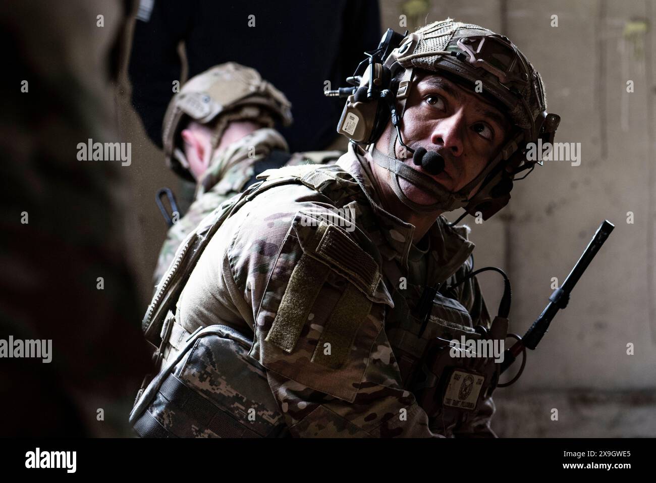 Camp Mad Bull, Alaska, USA. 10th May, 2024. Tech Sgt. Gabriel ...