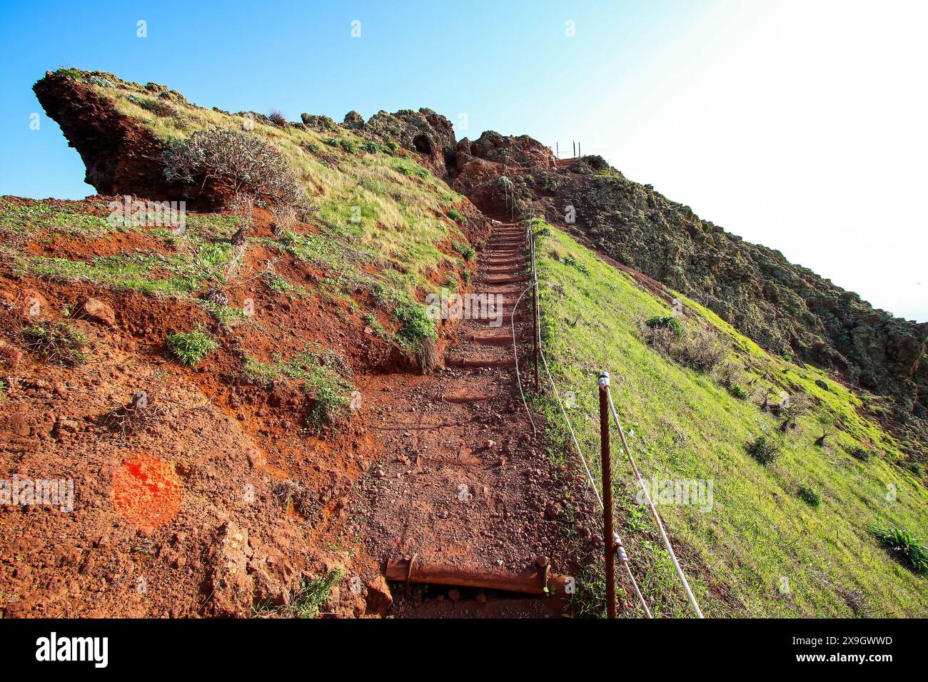 Trail to the Ponta de São Lourenço (tip of St Lawrence) at the ...