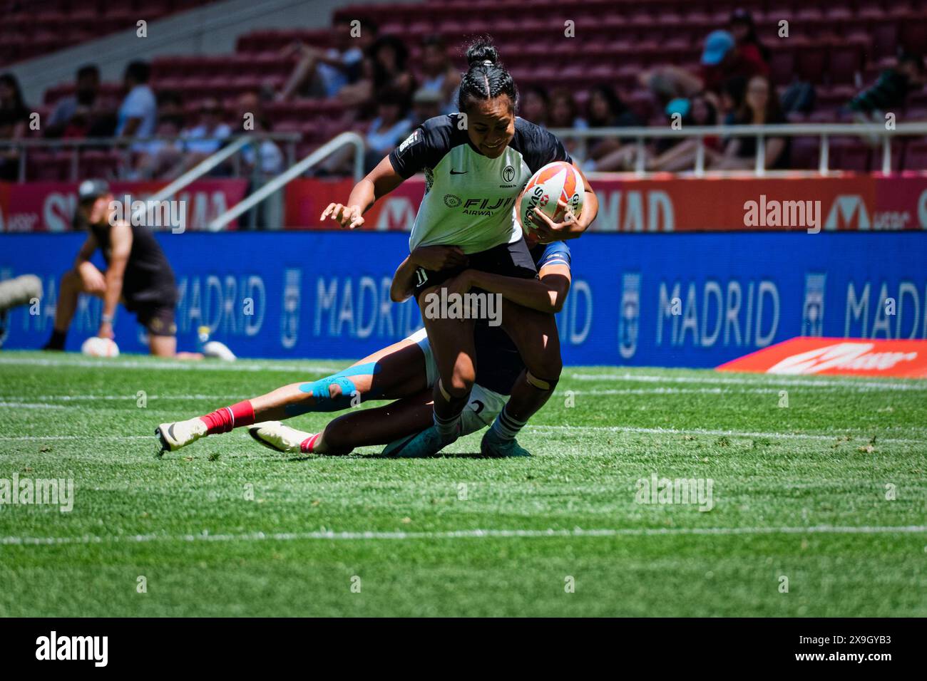 Madrid, Spain. 31th May, 2024. Finals of the Rugby Sevens Championship ...