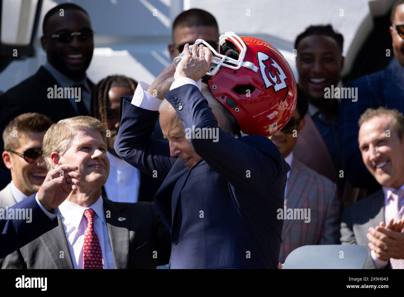 Washington, United States. 31st May, 2024. US President Joe Biden takes ...