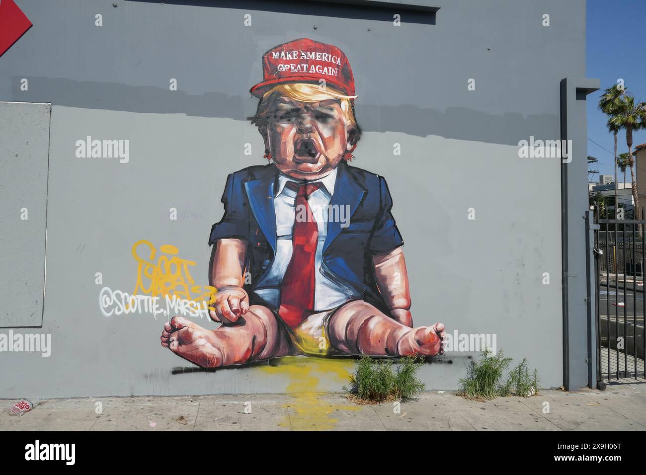 Los Angeles, California, USA 30th May 2024 Convicted Felon former POTUS ...