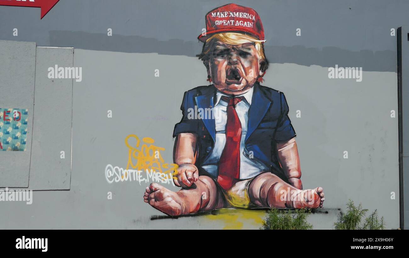 Los Angeles, California, USA 30th May 2024 Convicted Felon former POTUS ...