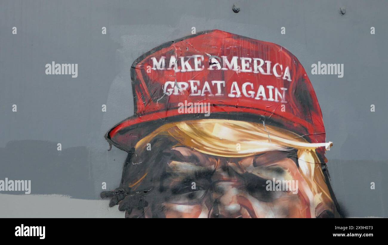 Los Angeles, California, USA 30th May 2024 Convicted Felon former POTUS ...