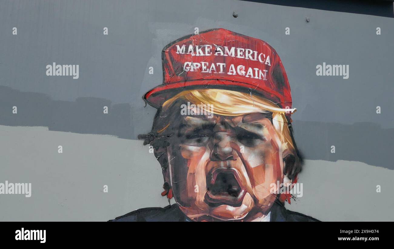 Los Angeles, California, USA 30th May 2024 Convicted Felon former POTUS ...