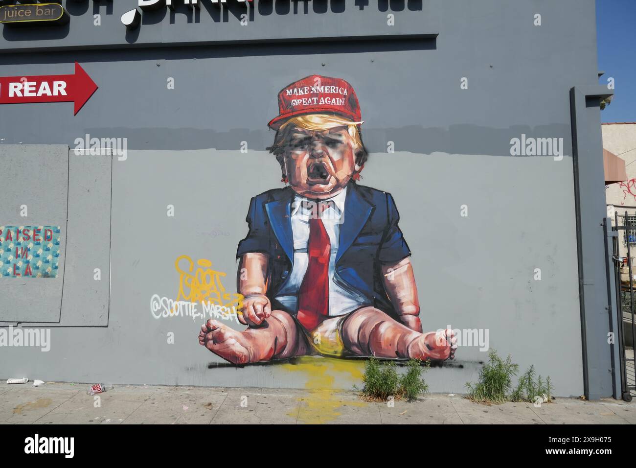 Los Angeles, California, USA 30th May 2024 Convicted Felon former POTUS ...