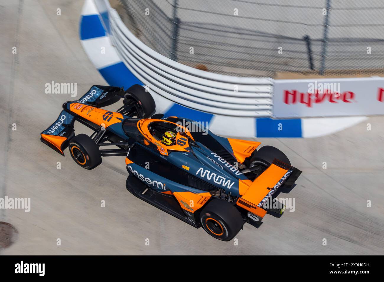 May 31st, 2024: Team Penske driver Theo Pourchaire (6) drives during ...