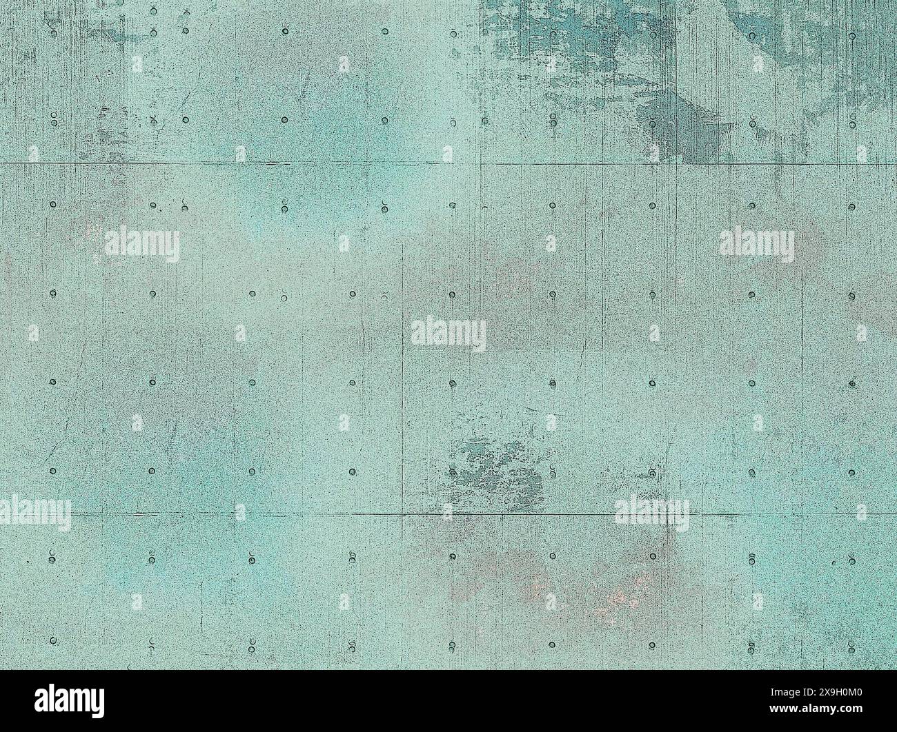 Abstract teal background with distressed and grunge texture featuring ...