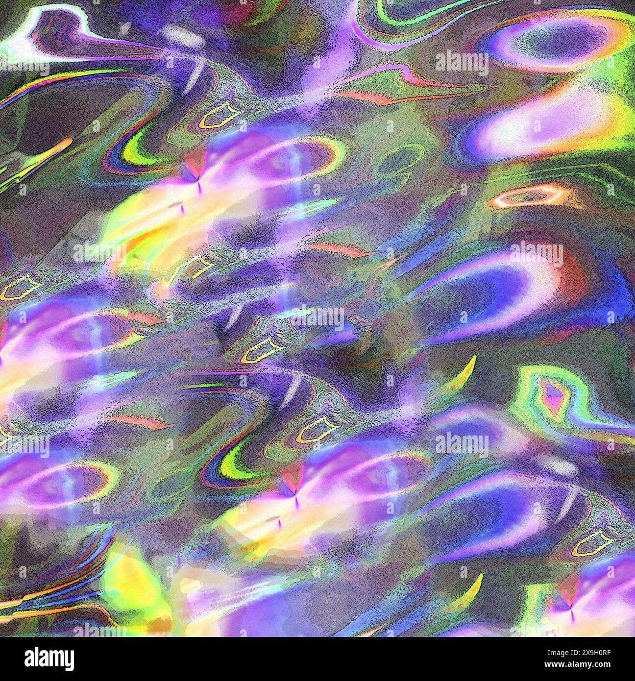 Abstract yellow green picture hi-res stock photography and images - Alamy