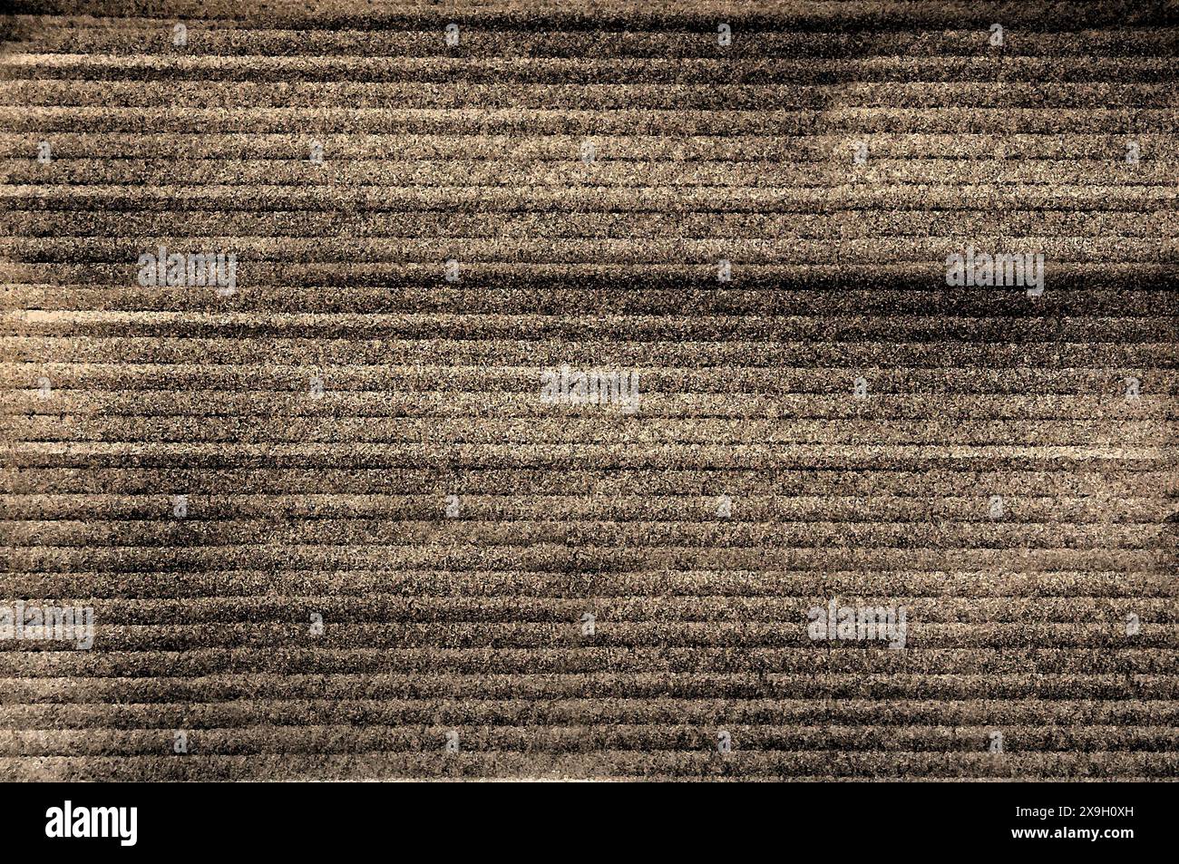Brown abstract texture with horizontal lines creating a gradient effect ...