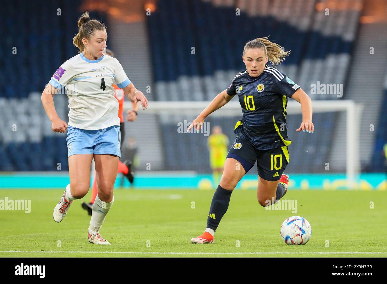 31 May 2024, Glasgow, UK. Scotland played Israel at Hampden Park ...