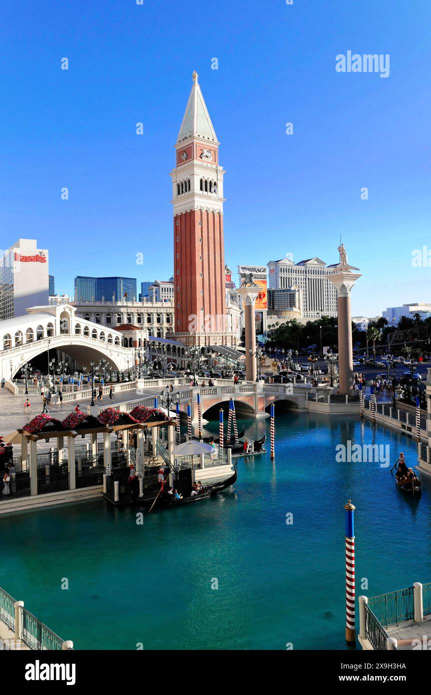 Las Vegas, Nevada, USA, North America, Beautiful urban scene with ...
