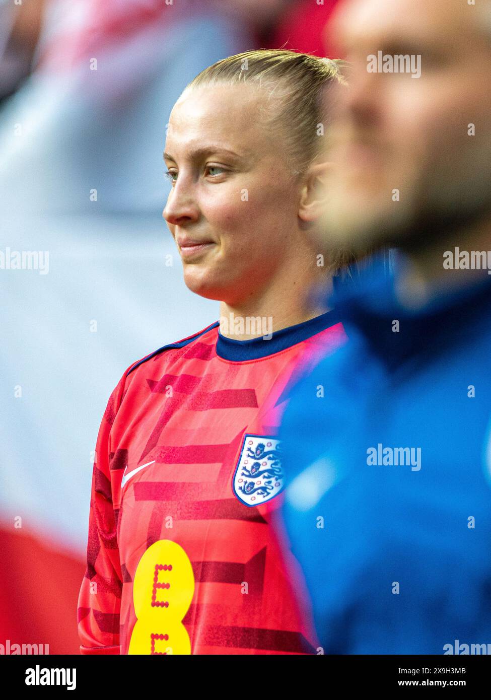 St James Park Stadium, UK. 31st May, 2024. Aggie Beever-Jones (17) for ...