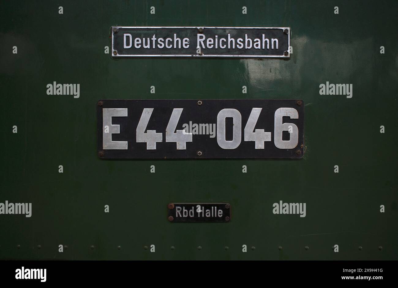 Locomotive plate hi-res stock photography and images - Alamy