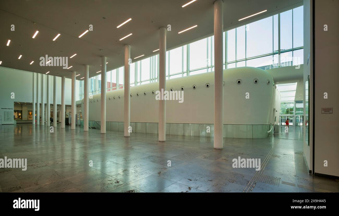 Interior view Paulinum, Aula, University Alma Mater Lipsiensis, Leipzig ...