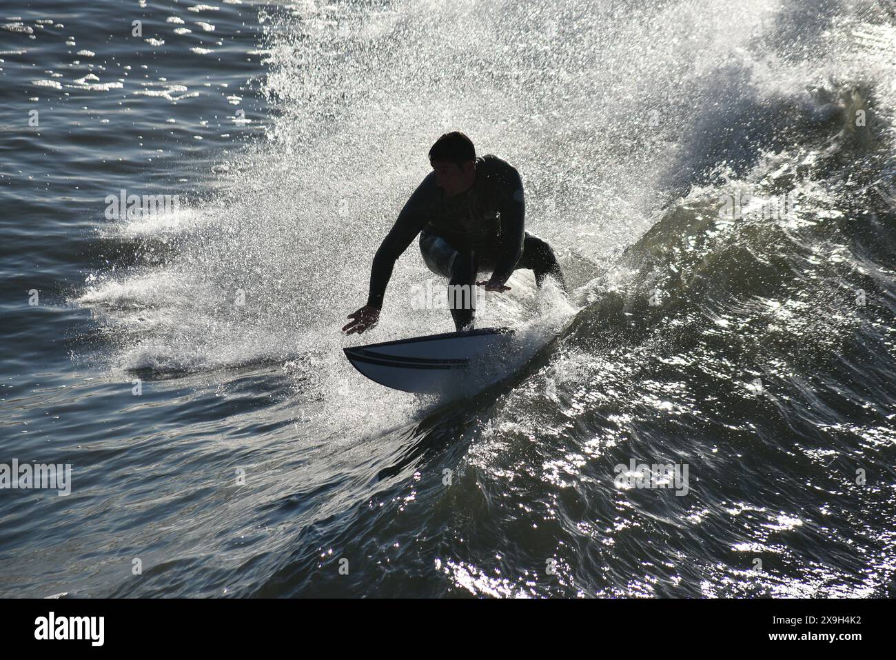 Shadow Surfer 01 Stock Photo - Alamy