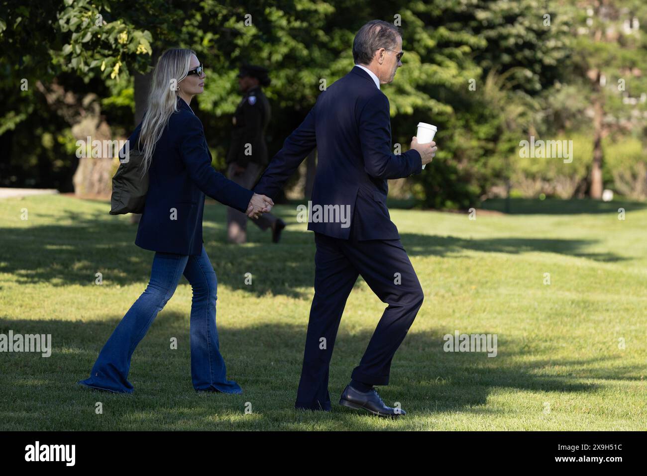 Washington, United States. 31st May, 2024. Hunter Biden (R) and his ...