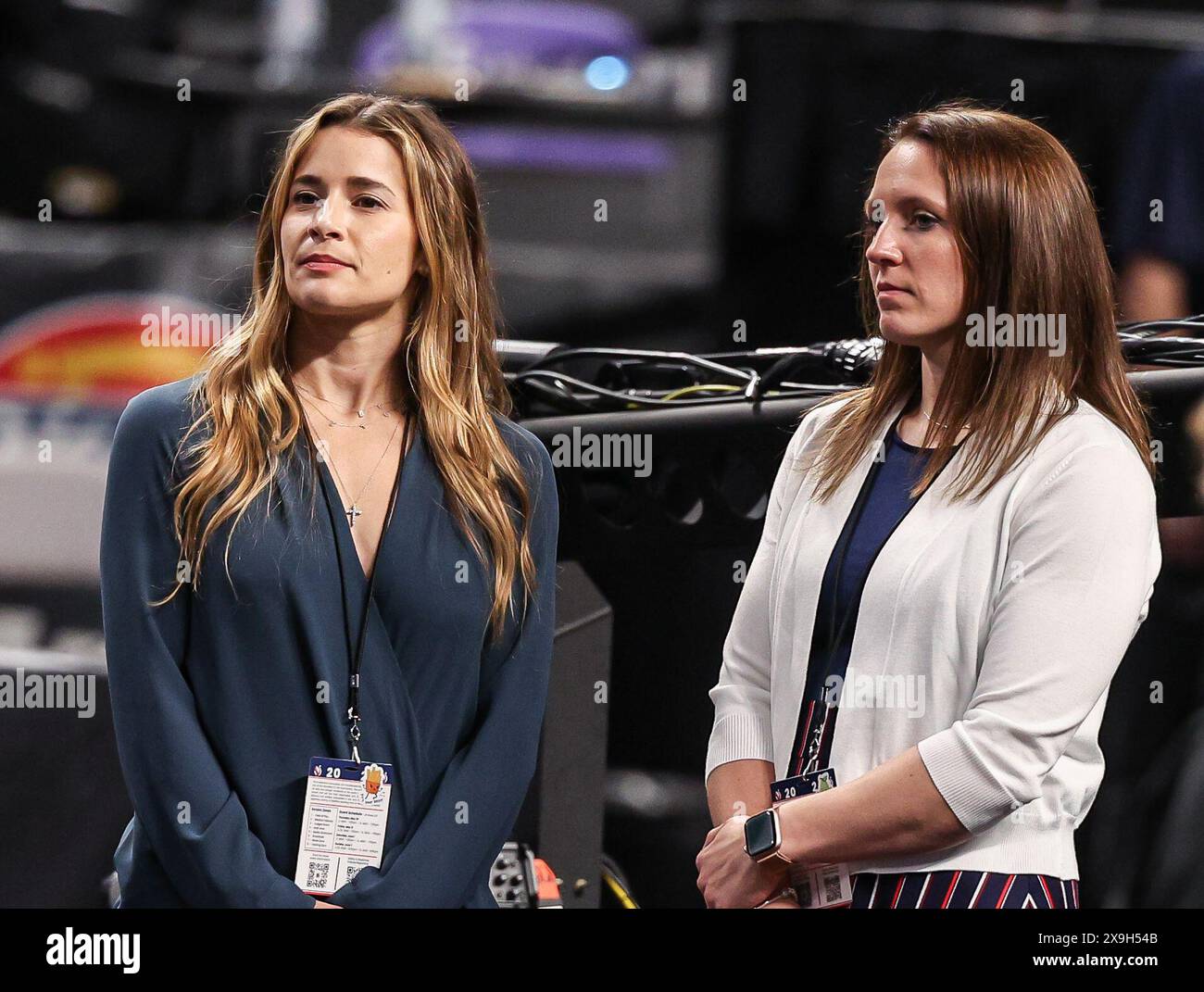May 31, 2024: USA Gymnastics leads Chelsea Memmel and Alicia Sacramone ...