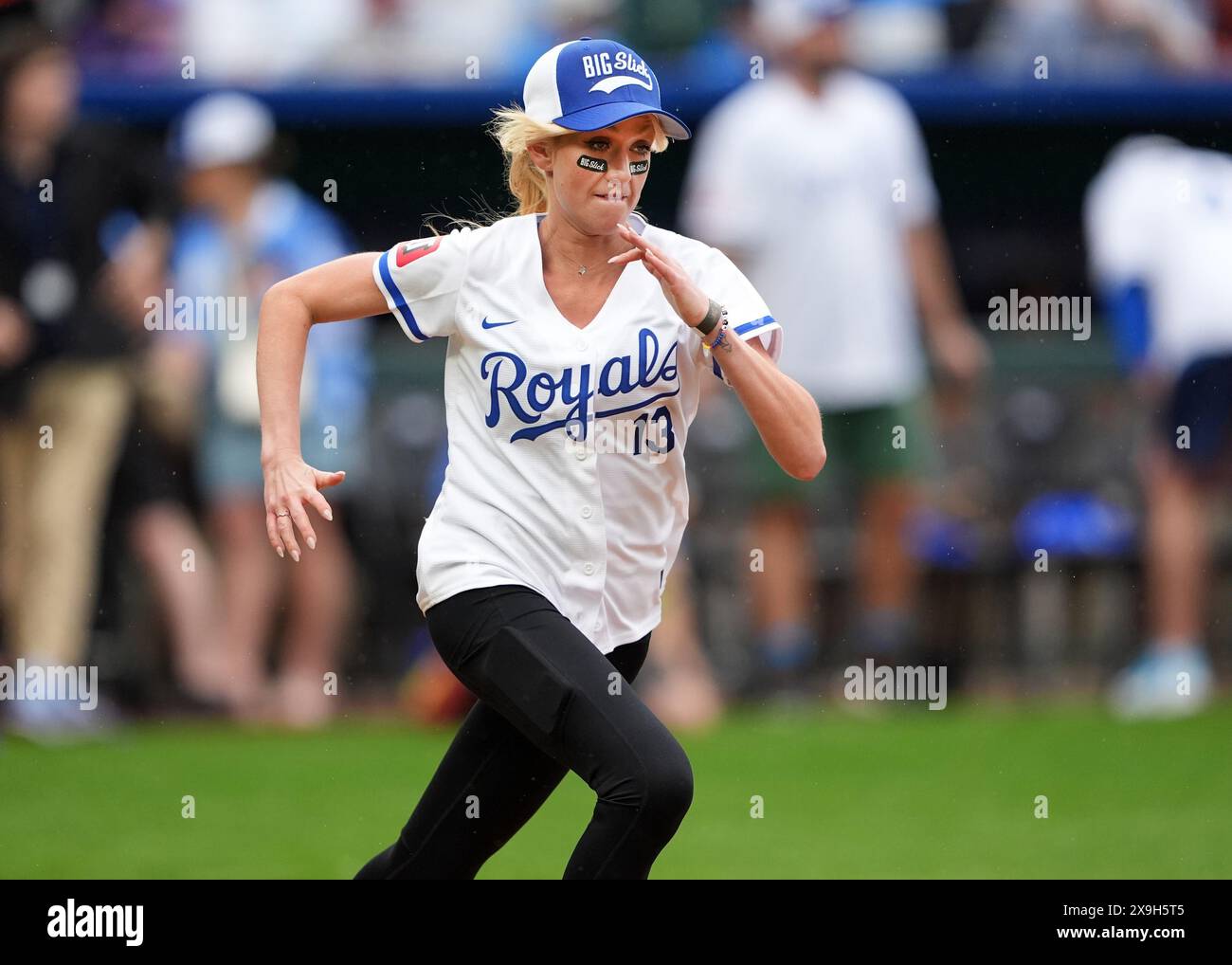 MAY 31, 2024: Kat McNamara races to 1st in the "Big Slick"" at Kauffman ...