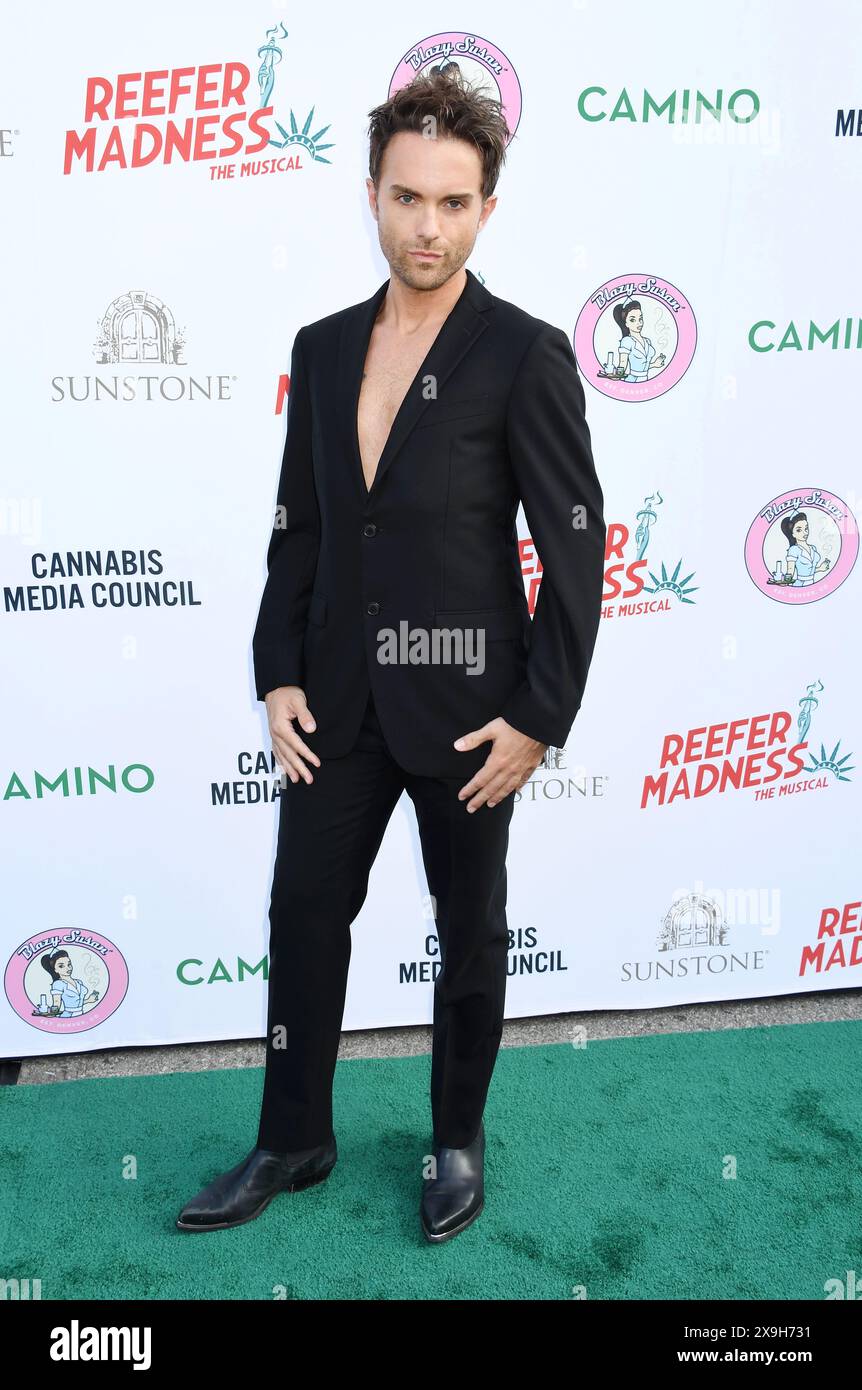 LOS ANGELES, CALIFORNIA - MAY 30: Thomas Dekker attends the opening ...