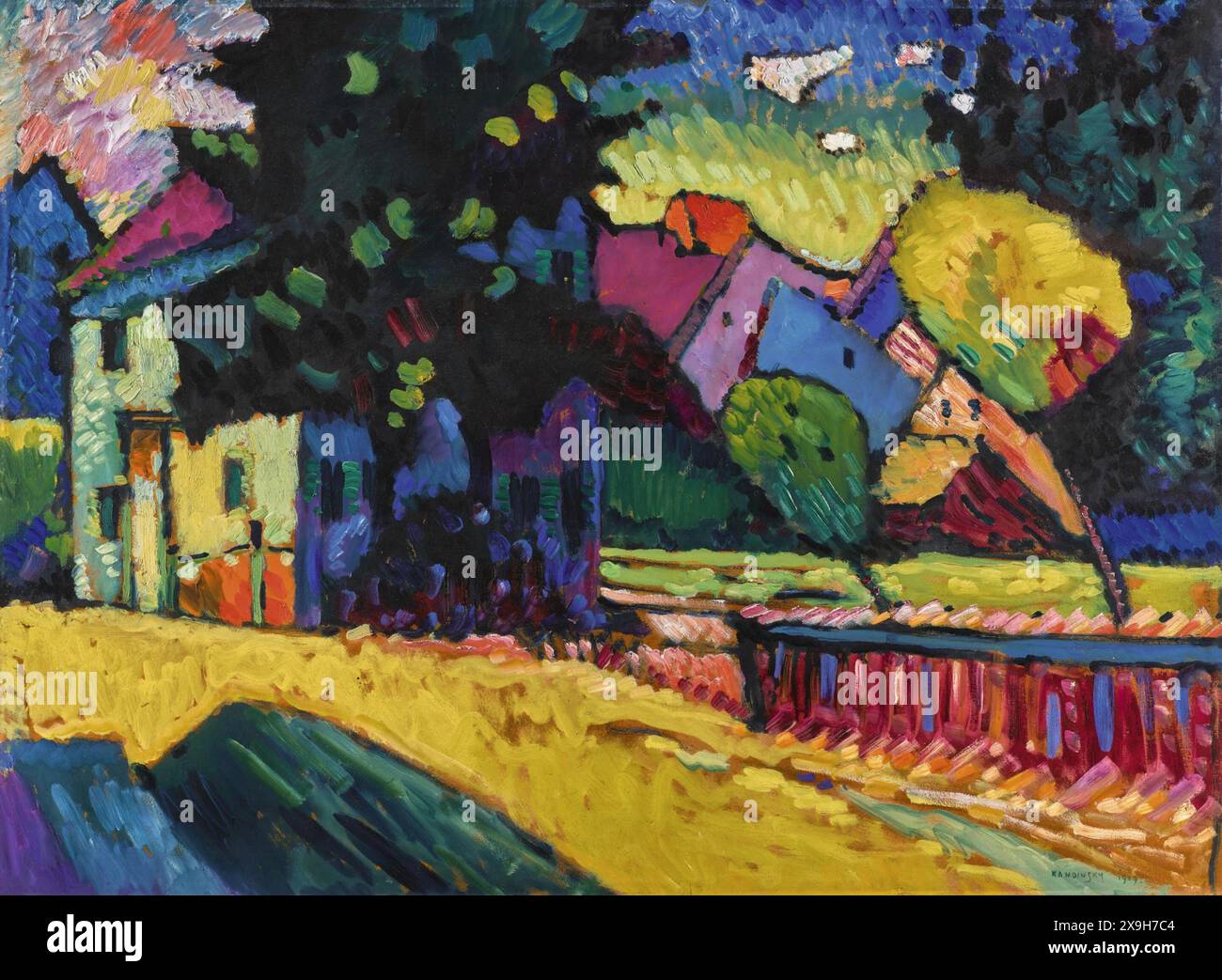 Vintage Art. Wassily Kandinsky Stock Photo - Alamy