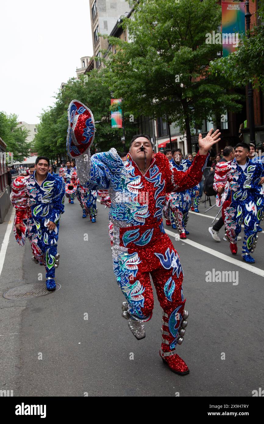 The 18th annual Dance Parade New York moves through Greenwich Village ...