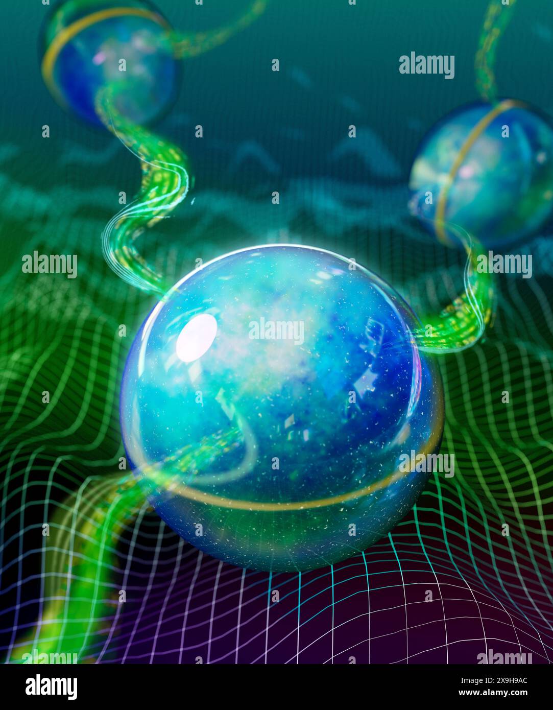 Quantum bits hi-res stock photography and images - Alamy