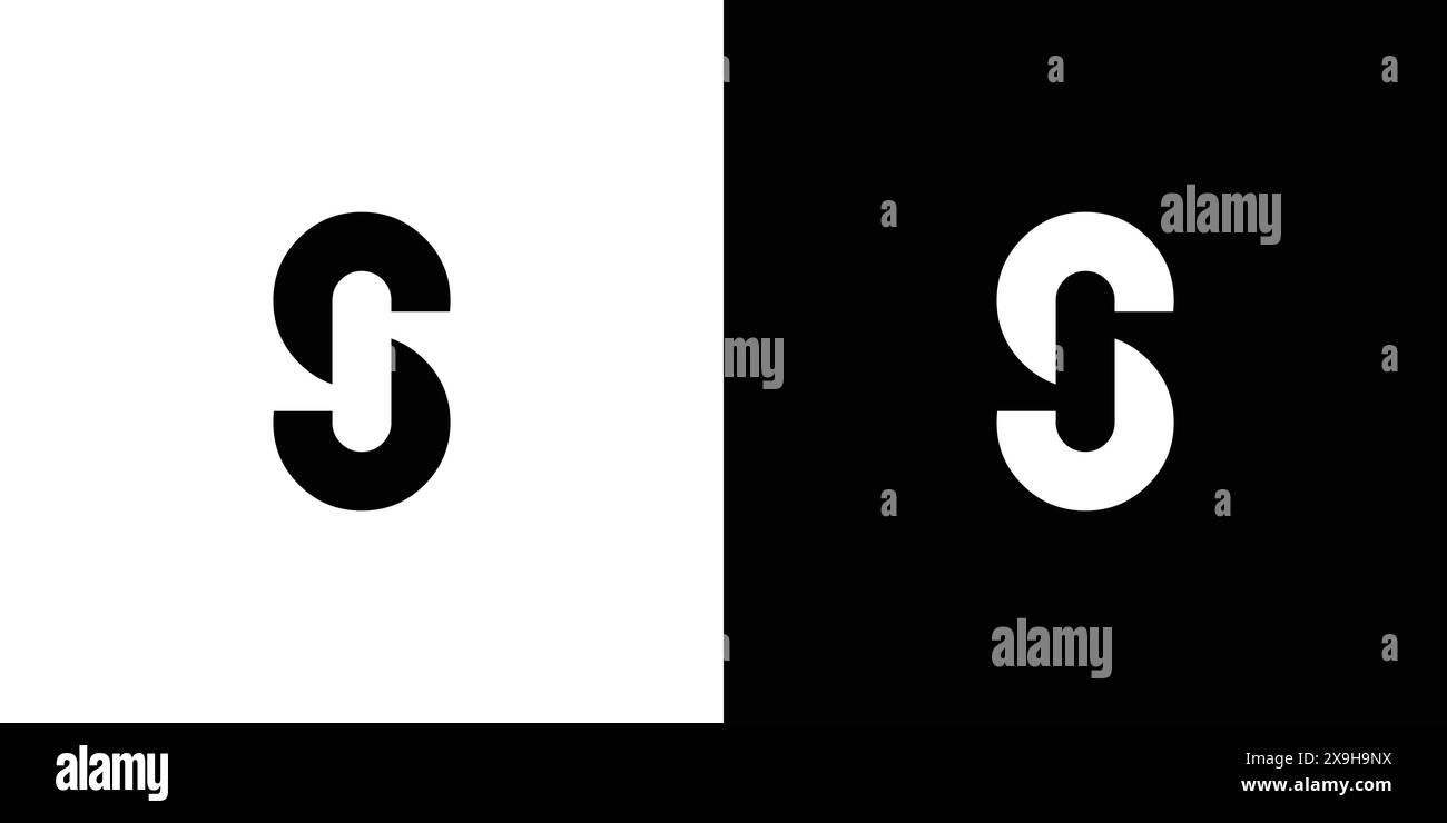 Modern and unique S logo design Stock Vector Image & Art - Alamy