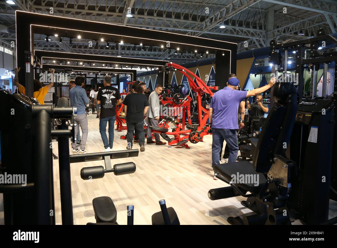 Tehran, Iran. 30th May, 2024. People visit the 23rd International ...