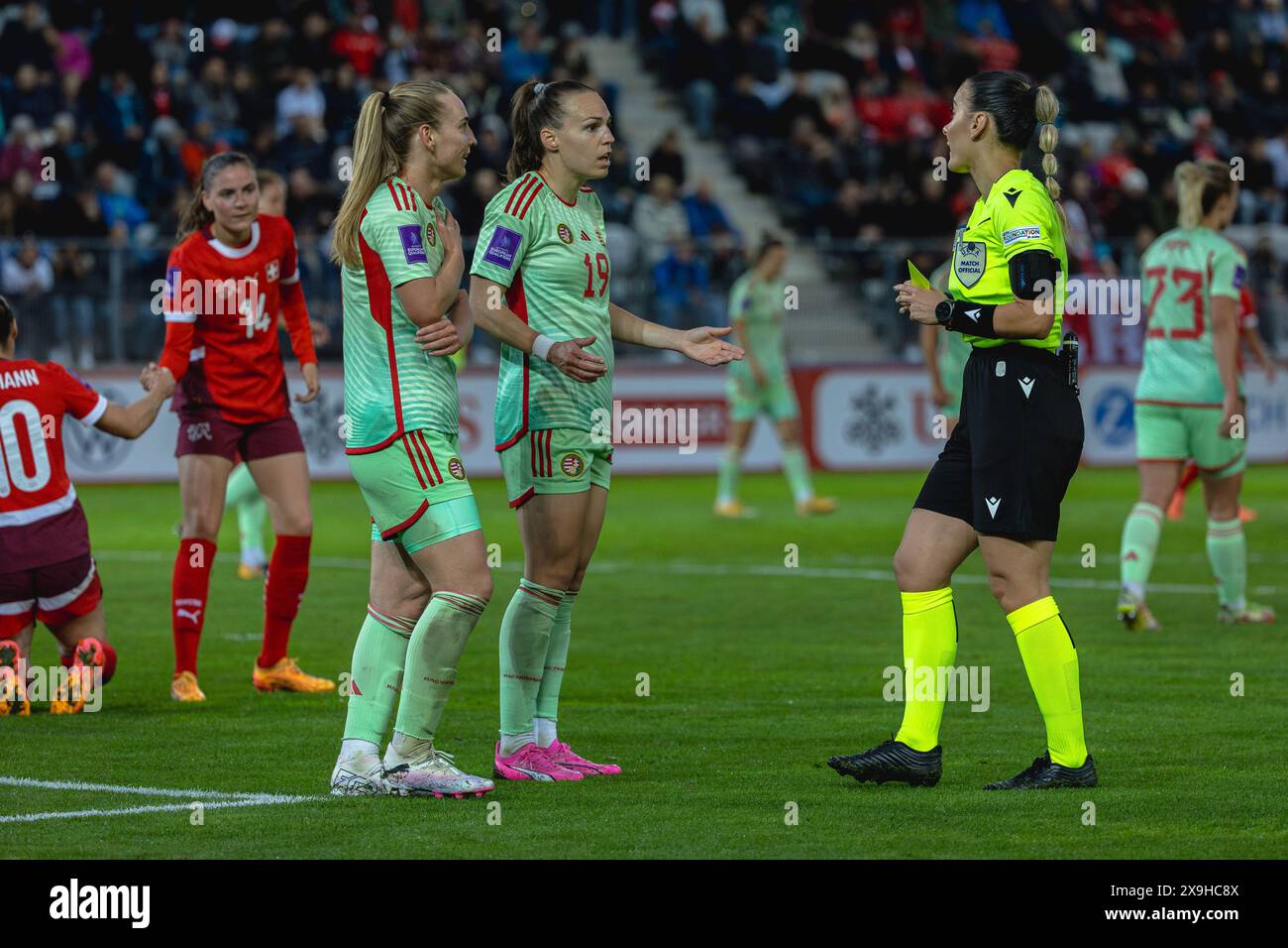 Biel, Switzerland, Mai 31st 2024: A debate between Dora Zeller (19 ...