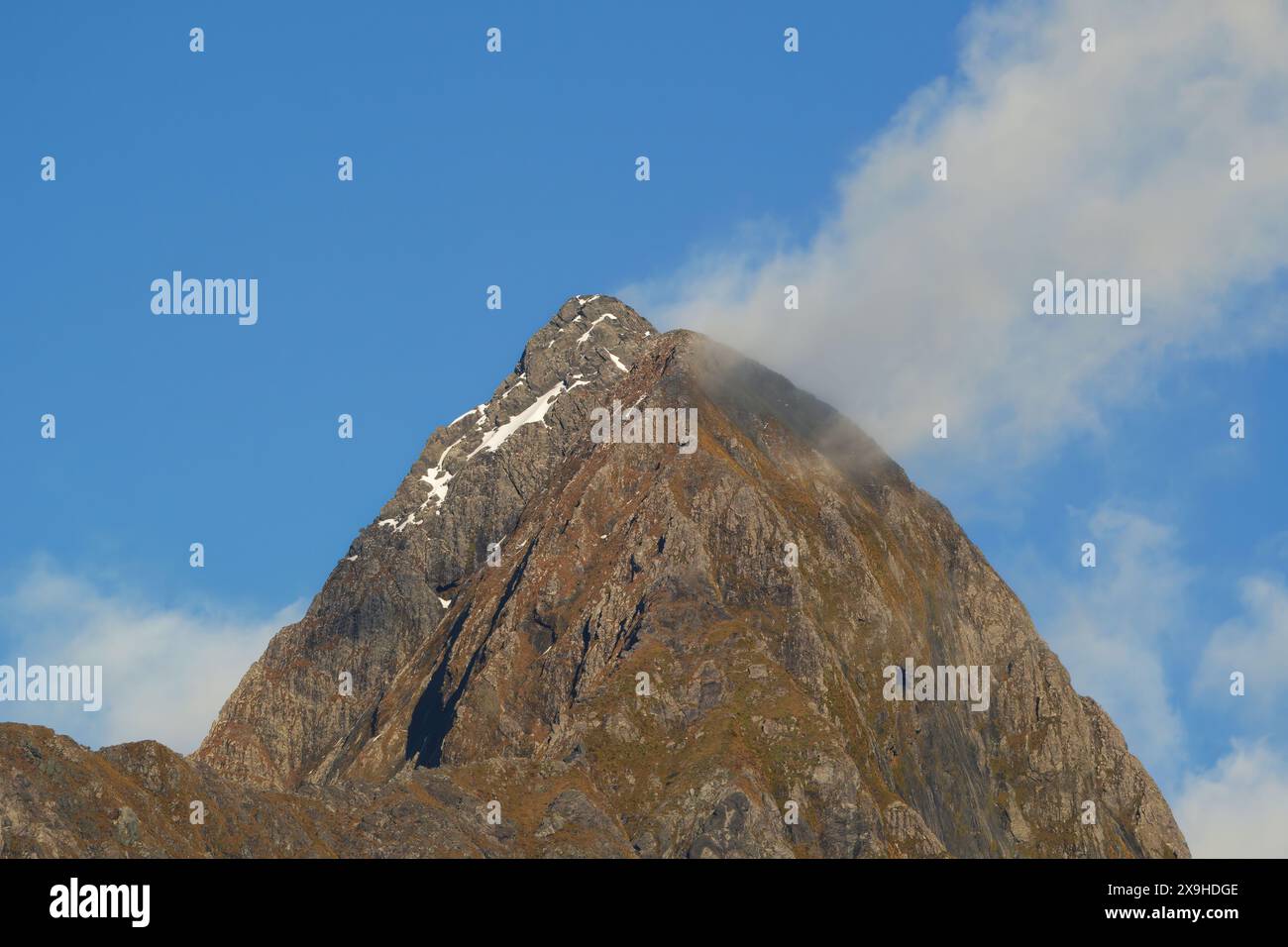 Scenic landscape of Milford Sound fjords in New Zealand Stock Photo - Alamy