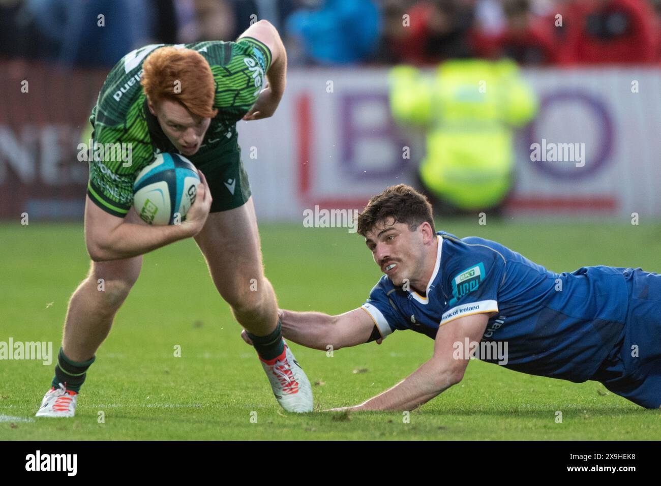 Dublin, Ireland. 01st June, 2024. Shane Jennings of Connacht and Jimmy ...
