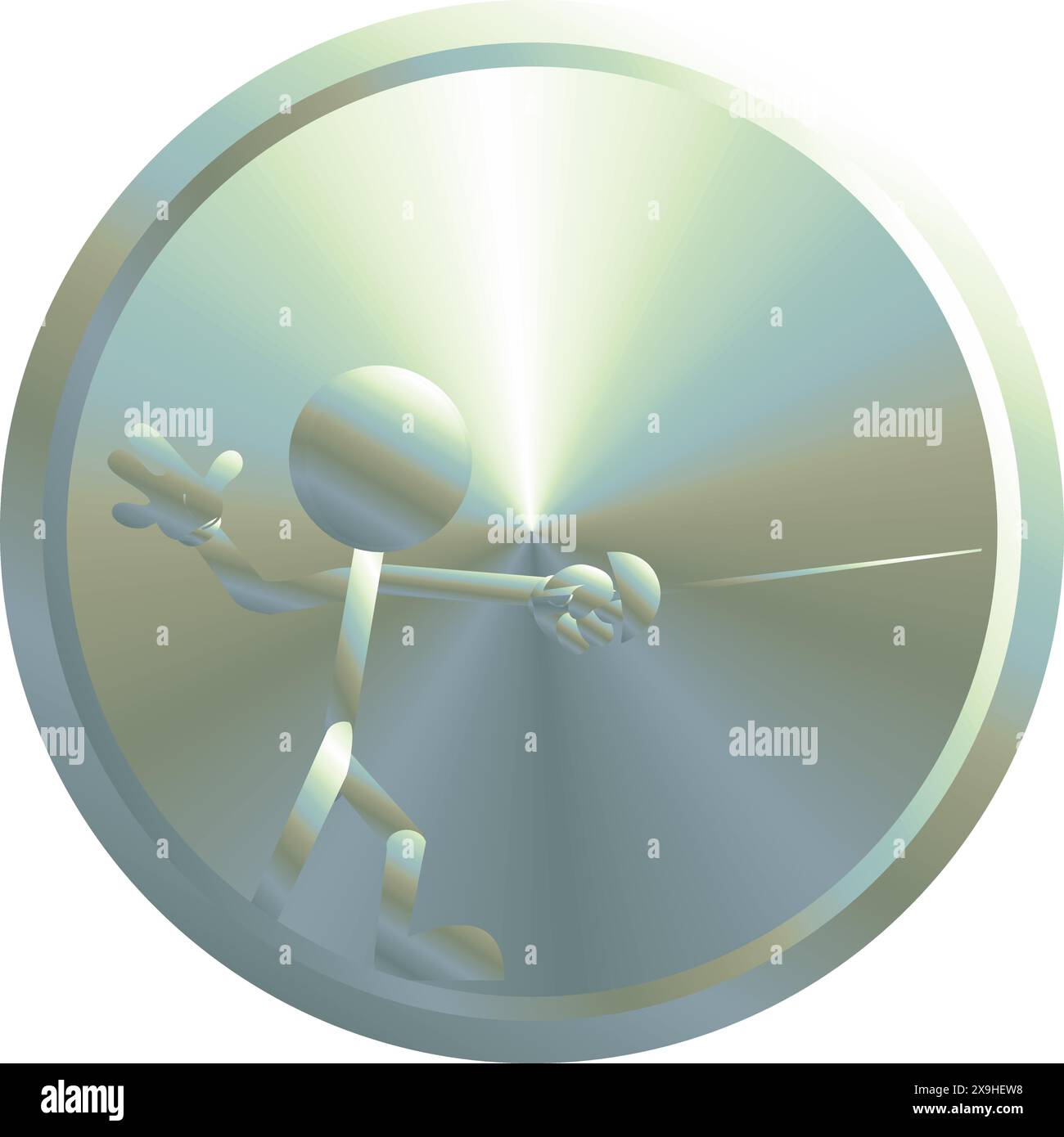 Metallic sphere Stock Vector Images - Alamy