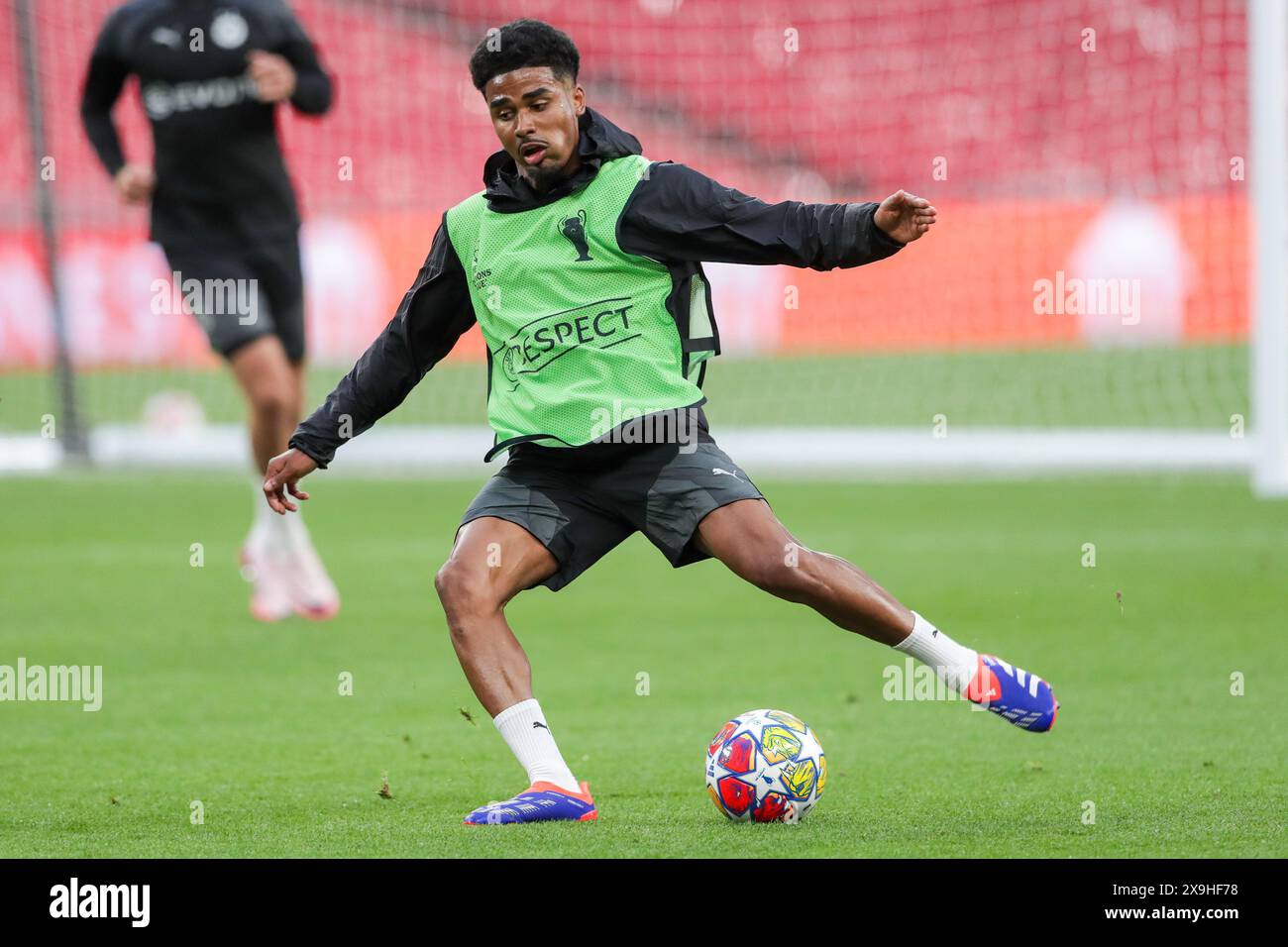 London, UK. 31st May, 2024. Ian Maatsen of Borussia Dortmund in action ...