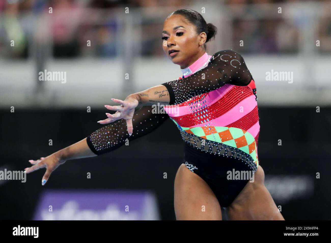 Fort Worth, Texas, USA. 31st May, 2024. JORDAN CHILES from World ...
