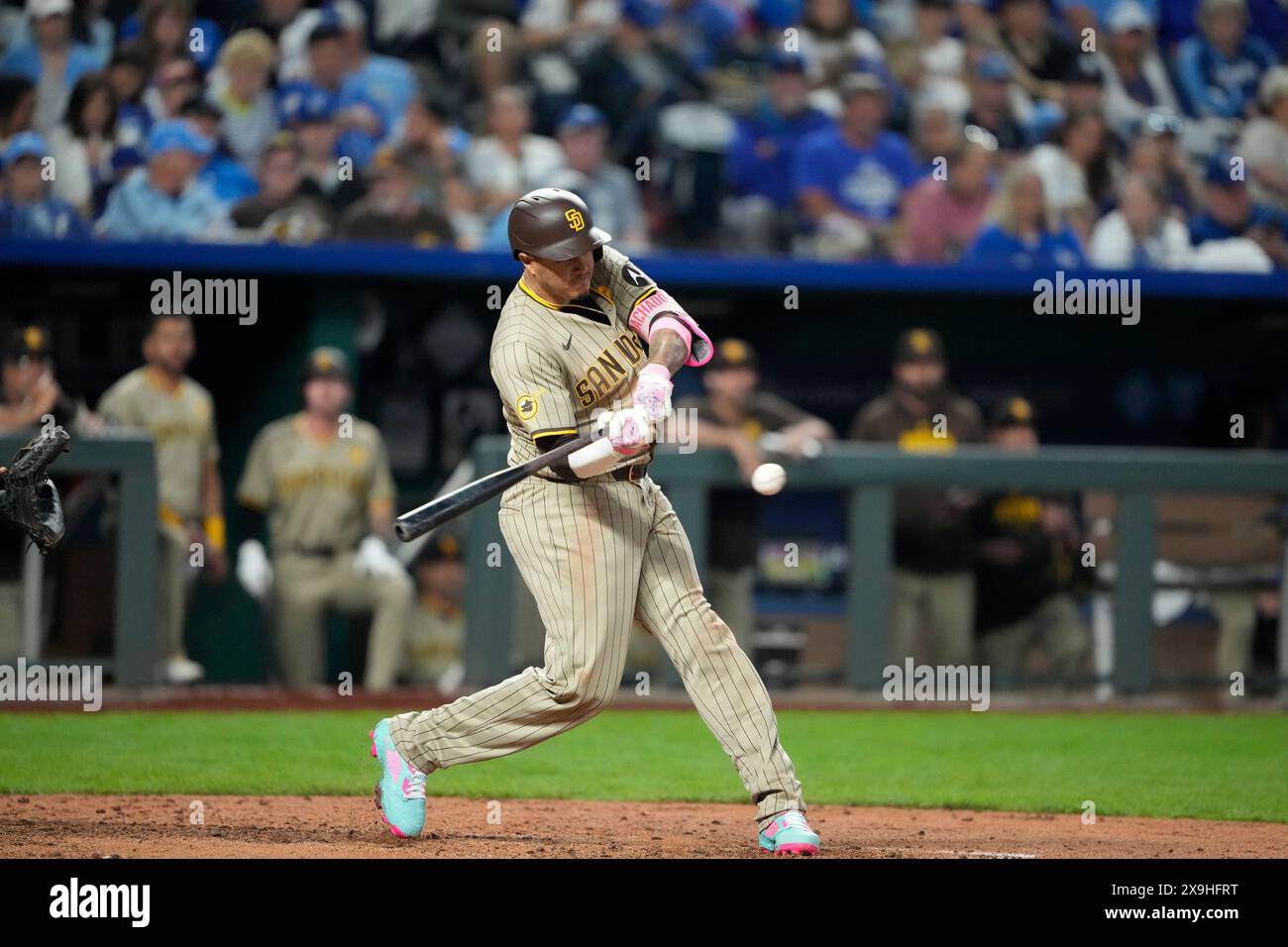 MAY 31, 2024: San Diego Padres third base Manny Machado (13) makes ...
