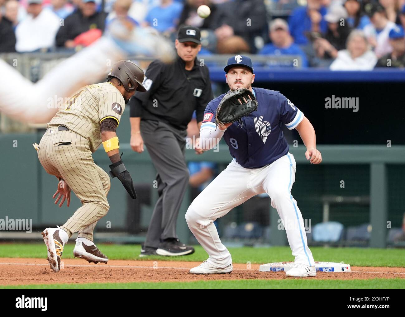 MAY 31, 2024: Kansas City Royals first base Vinnie Pasquantino (9 ...