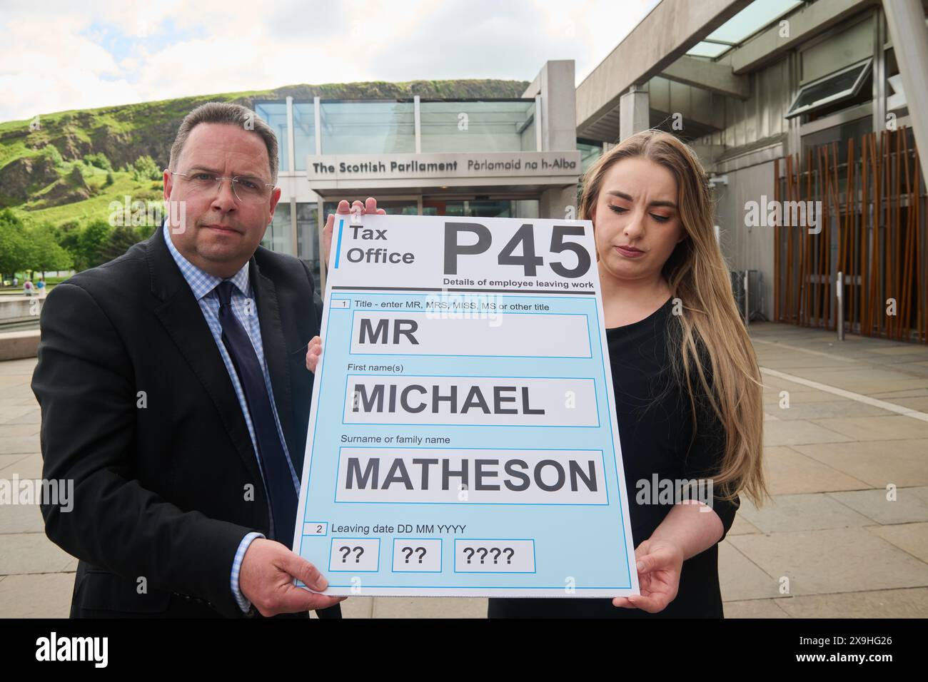Edinburgh Scotland, UK 29 May 2024. The Scottish Conservatives Craig ...