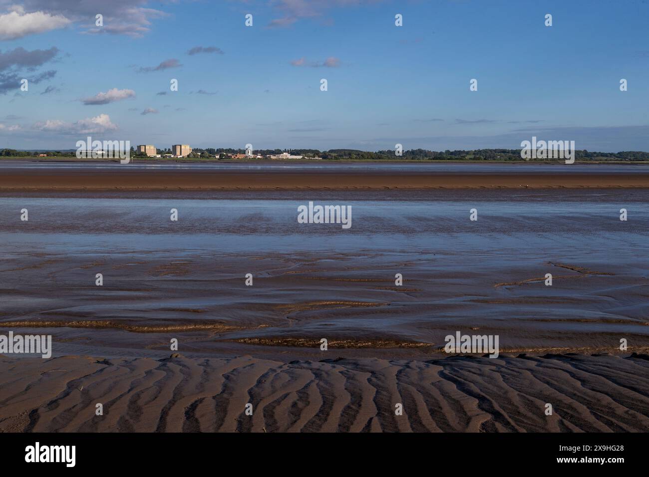 Berkeley nuclear power station. Closed in 1989 the station, on the ...