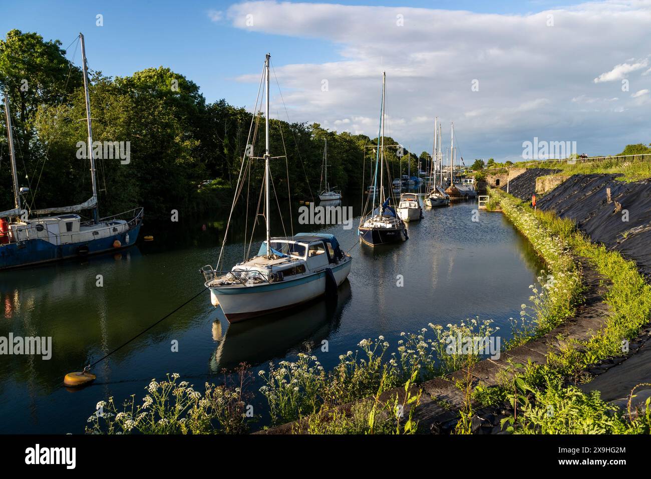 Lydney Harbour moorings. A regeneration project to bring the heritage ...