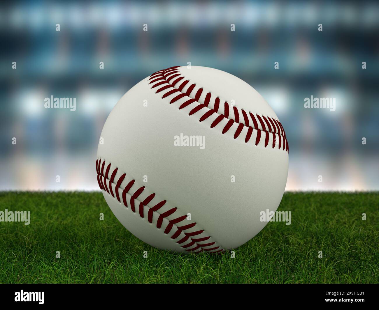 3d render baseball stadium hi-res stock photography and images - Alamy