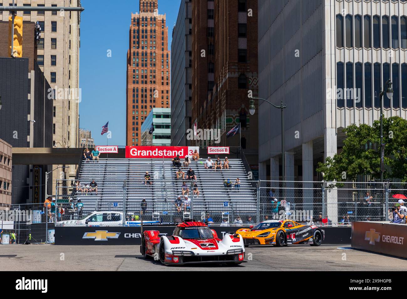 May 31st, 2024: Porsche Penske Motorsport Dane Cameron (7) drives ...