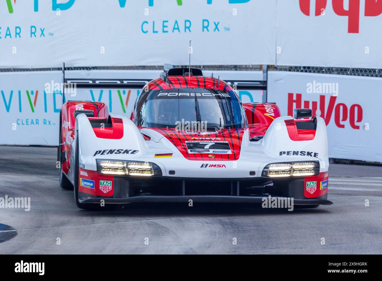 May 31st, 2024: Porsche Penske Racing driver Dane Cameron (7) drives ...
